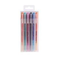 China LeeToo 6 Color Friction Erasable Gel Pens 0.5mm Heat Sensitive Erasable Ink for Students for sale