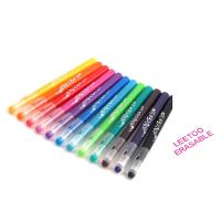 China LeeToo 12 Color Friction Erasable Markers 0.5mm Thermo Sensitive Gel Ink Pens Nontoxic for sale