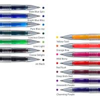 China LeeToo Friction Erasable Gel Pens 0.5mm 0.7mm Quick Drying Heat Sensitive Disappearing Ink Retractable for sale