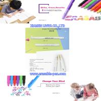 China White Clean Stain Disappear Air Erasable Fabric Marking Pen for sale