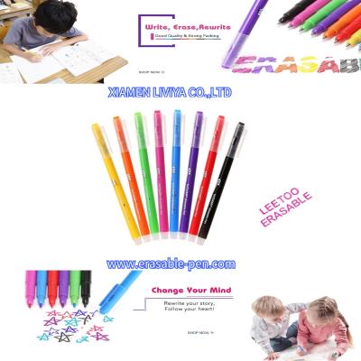 China Magic Air Disappearing Thermo Sensitive Erasable Clicker Pens for sale