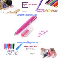 China Magic Air Disappearing Thermo Sensitive Erasable Clicker Pens for sale