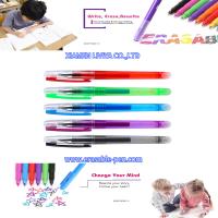 China LeeToo 5 Color Erasable Gel Pens 0.5mm Thermo Sensitive Ink Friction Erasable for School Office for sale