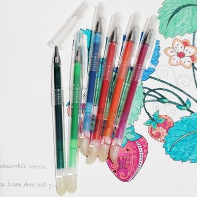 China Soft Grip Bullet Tip 0.7mm Erasable Gel Pens for sale