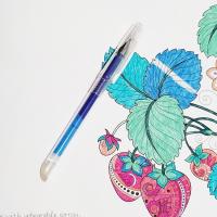 China Thermo Sensitive Erasable Gel Pen 0.7mm Fine Point 20 Colors Friction Ball Pen for sale