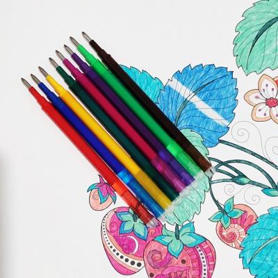 China High Temperature Vanish Erasable Pen Refills 0.5mm for Leather Fabric Writing for sale