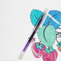 China Temporary Marking Auto Vanishing Erasable Gel Pens For Garment for sale