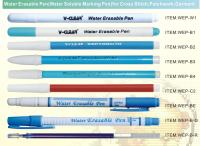 China 2mm Nib Water Erasable Pen for Garment Marking Washable Ink Blue for sale