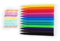 China Recyclable Kawaii Soft Grip Erasable Marker Pen Fine Point 0.8g Refillable 20 Colors for sale