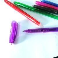 China MSDS Double Eraser Tip Erasable Gel Pens With 0.7mm Nib for sale
