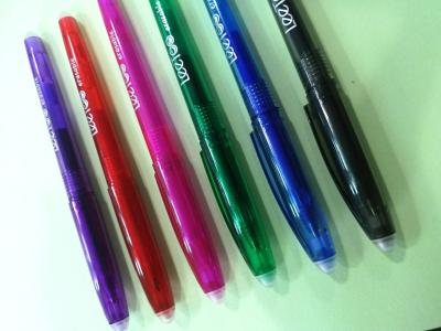 China Friction Erasable Gel Pens 146mm Steel Tip EN71-3 Certified Non Toxic 20 Colors for sale