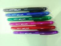 China Nontoxic Erasable Gel Ink Pen 0.7 mm Fine Nib 20 Colors Available for Smooth Writing for sale
