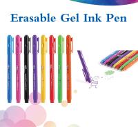 China 20 Colors Erasable Gel Pens 0.5mm 0.7mm Nib Fine Point Removable Ink for sale