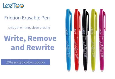 China Plastic 0.5/0.7mm Erasable Multi Color Pen Fabric Marking for sale