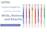 China LeeToo Friction Erasable Gel Pen 0.5mm 20 Colors Smooth Writing Erasable Ink Pens for Students Office School for sale
