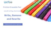 China Fancy Stationery Friction Erasable Gel Pen for sale