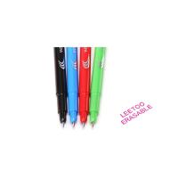 China Retractable Friction Erasable Gel Pen 0.5mm 20 Colors Nontoxic Ink for School Office for sale