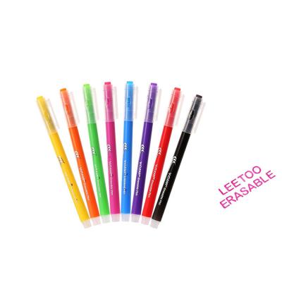 China LeeToo Friction Erasable Gel Pens 0.7mm 20 Colors Smooth Writing Nontoxic Ink School Office for sale