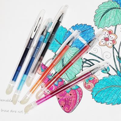 China LeeToo Friction Erasable Gel Pens 0.5mm 20 Colors Thermo Sensitive Ink Disappear for sale