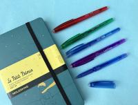 China Thermo Sensitive Ink Retractable Erasable Gel Pens 0.5mm 7 Colors Friction Erasable for sale