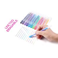 China 20 Colors 0.7mm Heat Erasable Gel Ink Pens Smooth Writing Friction Erasable Pens for Office School for sale