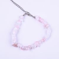 China Adjustable Natural Gemstone Irregular Chips Bracelet - 100 Piece MOQ with Customizable Stone Types and Sizes for sale