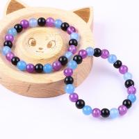 China Handmade Elastic Natural Crystal Gemstone Empowerment Bracelets 4mm 6mm 8mm 10mm 12mm Custom Sizes with Healing Energy Properties for sale