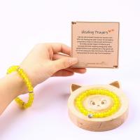 China 8mm Elastic Round Yellow Jade Gemstone Bead Bracelet - Custom Sizes 4-12mm, 100pcs MOQ, OEM ODM Service for sale