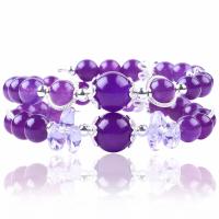 China Customizable 4-12mm Natural Gemstone Bead Bracelet for Women - Healing Energy Jewelry with Rose Quartz & Tiger's Eye Options for sale