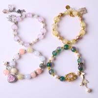 China Customized 10mm Crystal Stone Stretch Bracelets With Healing Energy for sale