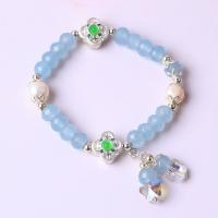 China Natural Gemstone Healing Energy Bracelet 10mm Bead Stretch Bracelet Customizable for sale
