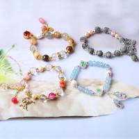 China Natural Gemstone Healing Energy Bracelet 10mm Bead Stretch Bracelet Customizable for sale