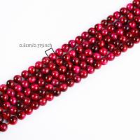 China 8mm Rose Red Tiger Eye Gemstone Beads 45cm Strand 35g for Jewelry Making DIY Craft for sale