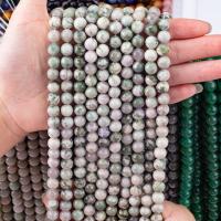 China Natural Unakite Jade Round Loose Bead Strands 4mm to 12mm for DIY Jewelry Making for sale