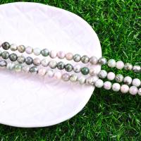 China Natural Unakite Jade Round Loose Bead Strands 4mm to 12mm for DIY Jewelry Making for sale