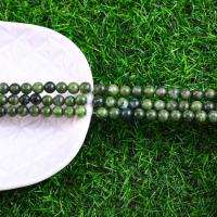 China Natural Southern Jade Round Bead Loose Strands 4-12mm for DIY Jewelry Making for sale