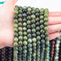 China Natural Southern Jade Round Bead Loose Strands 4-12mm for DIY Jewelry Making for sale