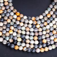 China Natural Picasso Stone Beads 8mm 45cm Strand for Jewelry Making Healing Crystal for sale
