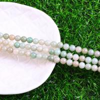 China Natural She Tai Jade Round Bead Loose Strands 4mm to 12mm for DIY Jewelry Making for sale