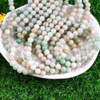 China Natural She Tai Jade Round Bead Loose Strands 4mm to 12mm for DIY Jewelry Making for sale