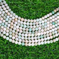 China Natural She Tai Jade Round Bead Loose Strands 4mm to 12mm for DIY Jewelry Making for sale