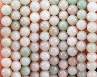 China Natural She Tai Jade Round Bead Loose Strands 4mm to 12mm for DIY Jewelry Making for sale
