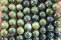 China Natural Southern Jade Round Bead Loose Strands 4-12mm for DIY Jewelry Making for sale