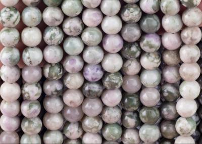 China Natural Unakite Jade Round Loose Bead Strands 4mm to 12mm for DIY Jewelry Making for sale