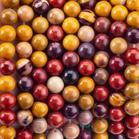 China 8mm Natural Egg Yolk Stone Gemstone Beads 45cm Strand for Jewelry Making DIY for sale