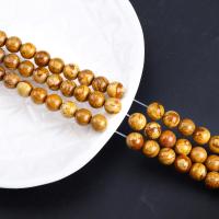 China Natural Wood Jasper Round Loose Beads 4-12mm for DIY Jewelry Making 10 Strands for sale
