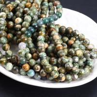 China Natural Kambaba Jasper Round Beads 4-12mm Loose Strands for DIY Jewelry Making for sale