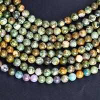 China Natural Kambaba Jasper Round Beads 4-12mm Loose Strands for DIY Jewelry Making for sale