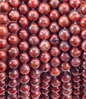 China Natural 8mm Sesame Jasper Loose Beads for Jewelry Making - 10 Strands MOQ, Custom OEM/ODM Available for sale
