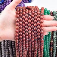China Natural 8mm Sesame Jasper Loose Beads for Jewelry Making - 10 Strands MOQ, Custom OEM/ODM Available for sale